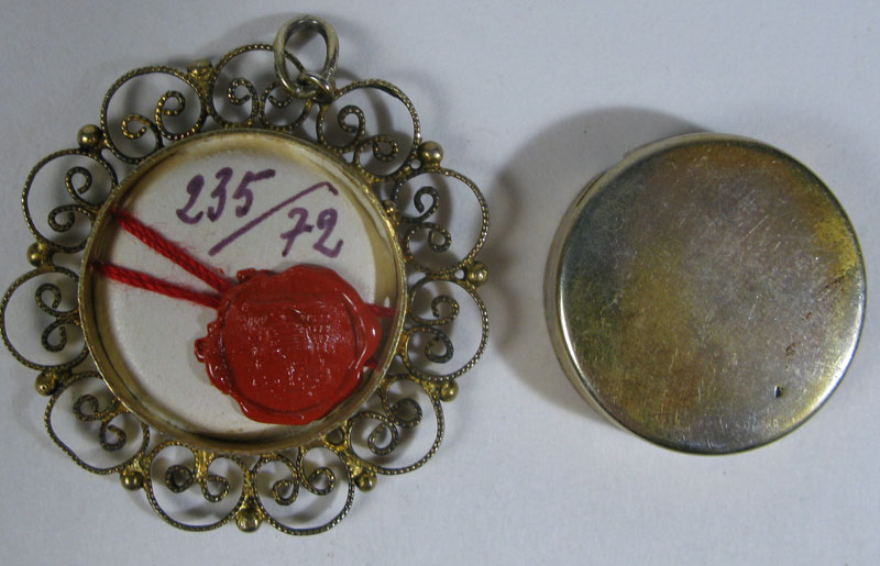 Russian Store - Theca with relic of Saint Catherine Laboure of ...