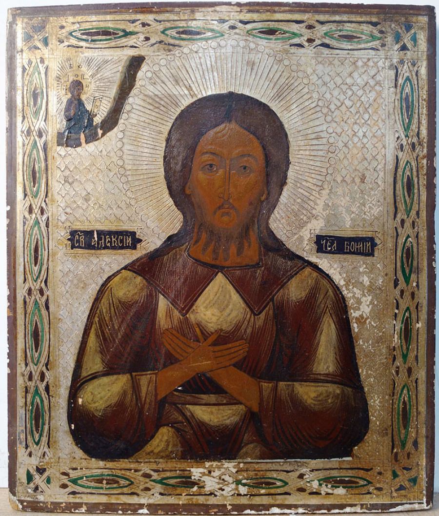 Russian Store - Russian Icon - Saint Alexios the Man of God