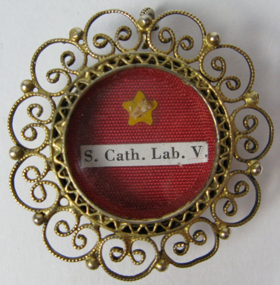 Russian Store - Theca with relic of Saint Catherine Laboure of ...